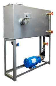 Rectangle Return Tank to Optimize Floor Space | Rema Dri-Vac